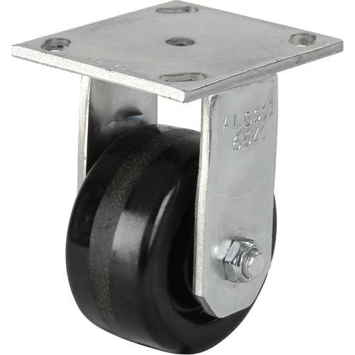 Algood Roulettes robustes EMaxx à cheville, Fixe, 4" (101,6 mm ...