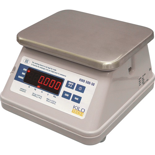 Kilotech Digital Bench Top Scale With Dual Display, 5.5 lbs. / 2.5 kg ...