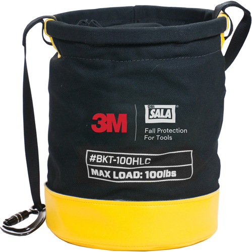 3M DBI Sala Fall Protection Tool Lifting Safe Bucket, Canvas, 12.5" Dia ...