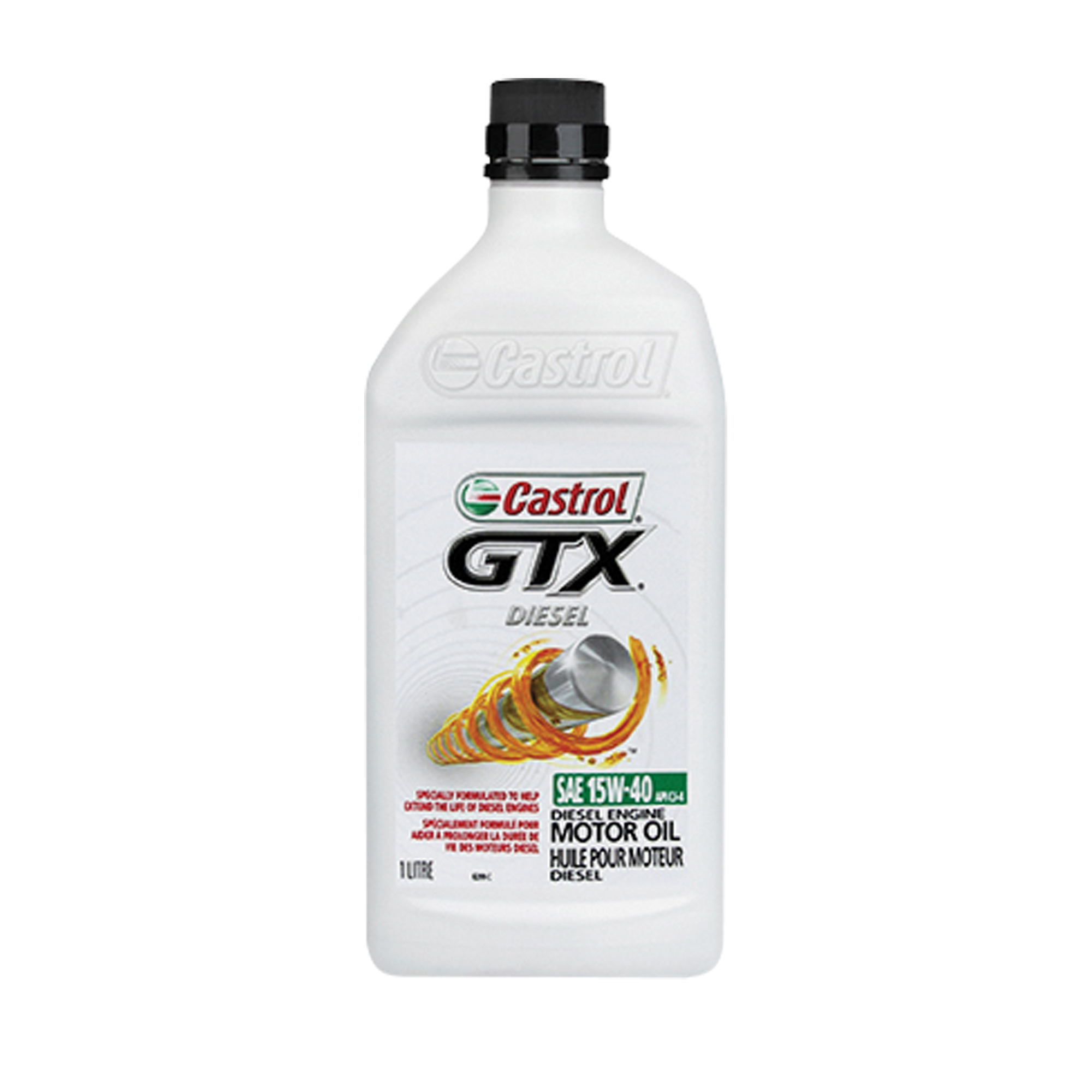 Castrol GTX® DIESEL 15W40 Motor Oil, 1 L, Bottle | Chandler Sales