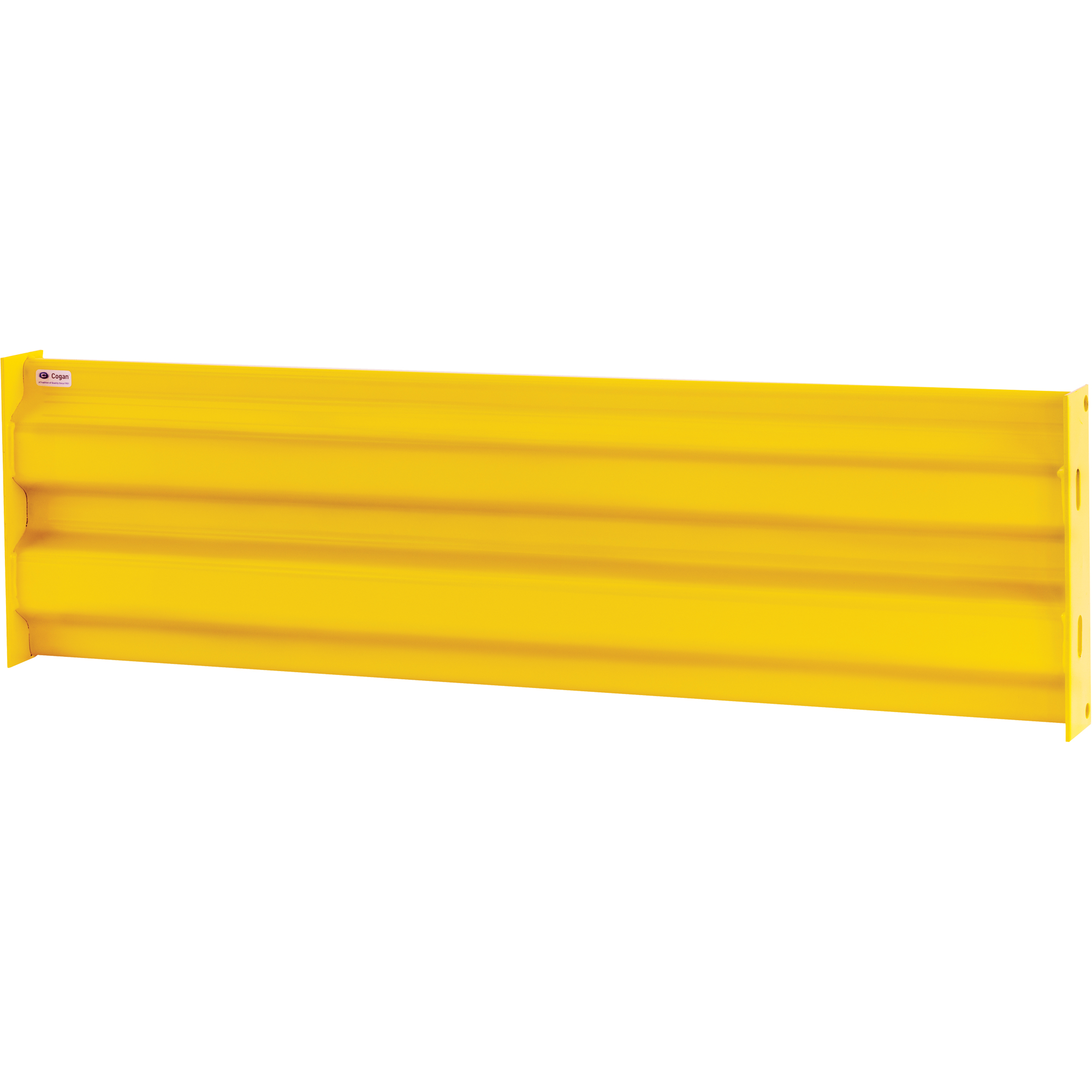 Cogan Industrial Safety Guard Rail, Steel, 115" L x 12" H, Safety ...