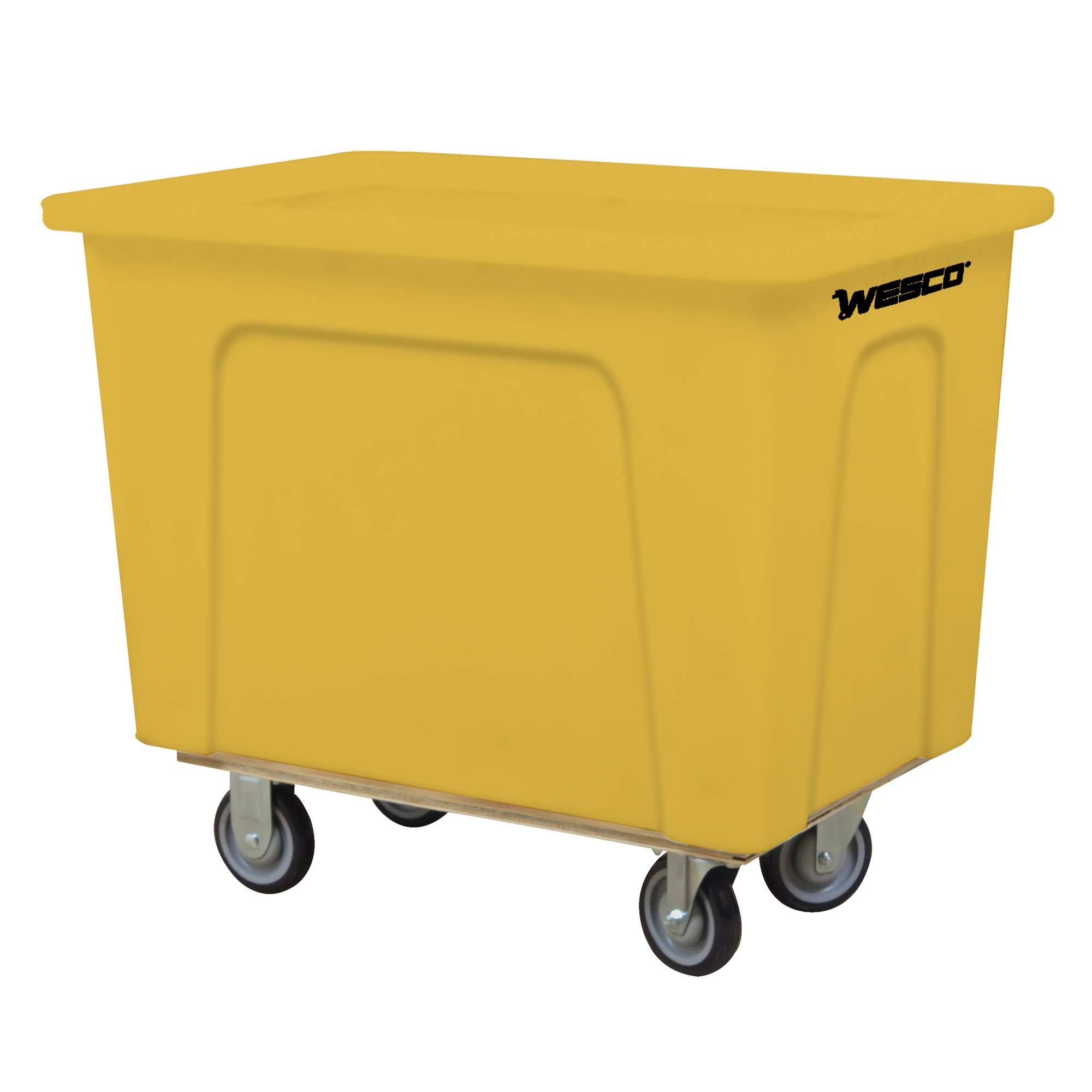 Wesco Box Truck, Polyethylene, 32" L x 21" W x 21" H, 5 cu. Ft. Volume ...