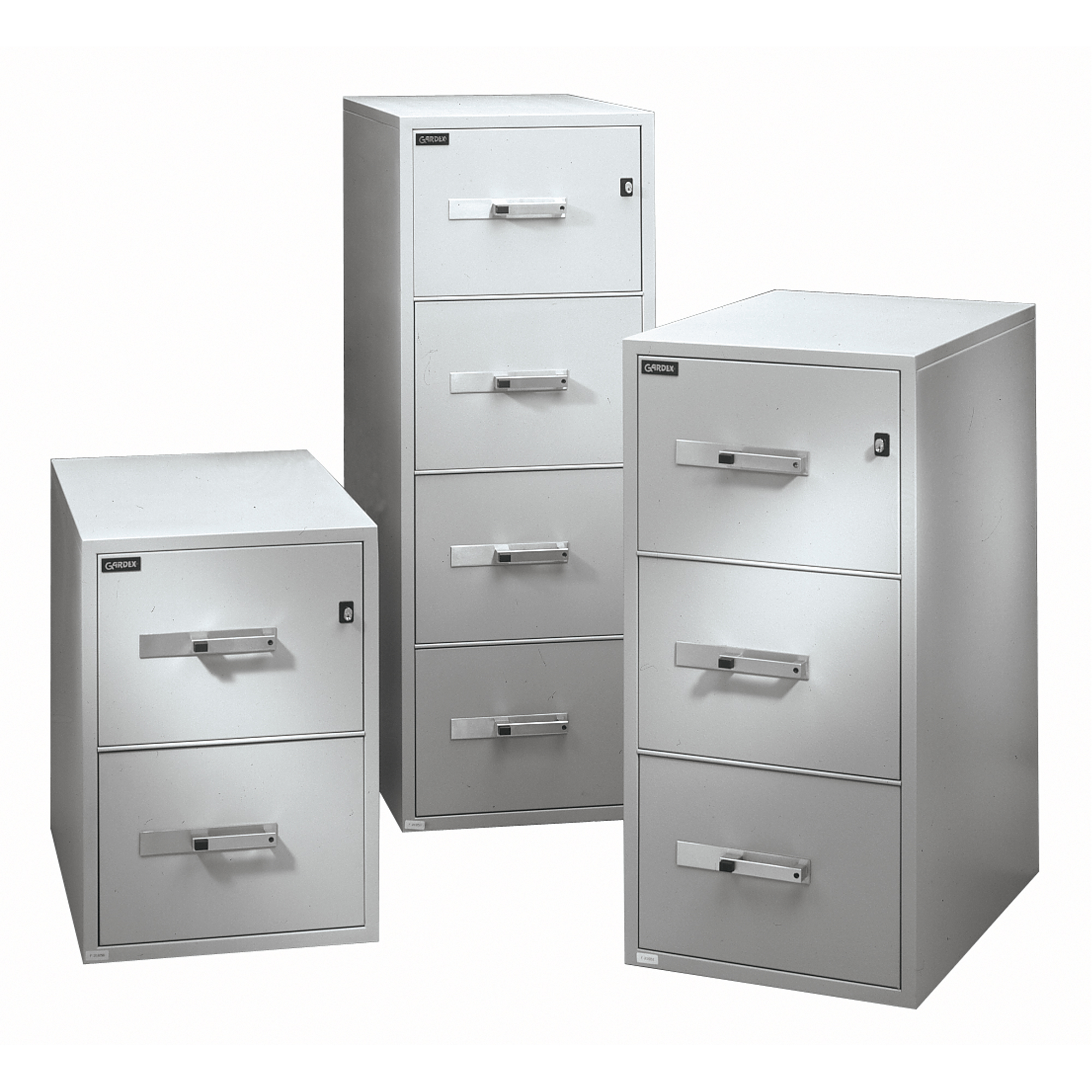 Gardex Fire Resistant Filing Cabinets, Steel, 4 Drawers, 19-3/4" W x 31 ...
