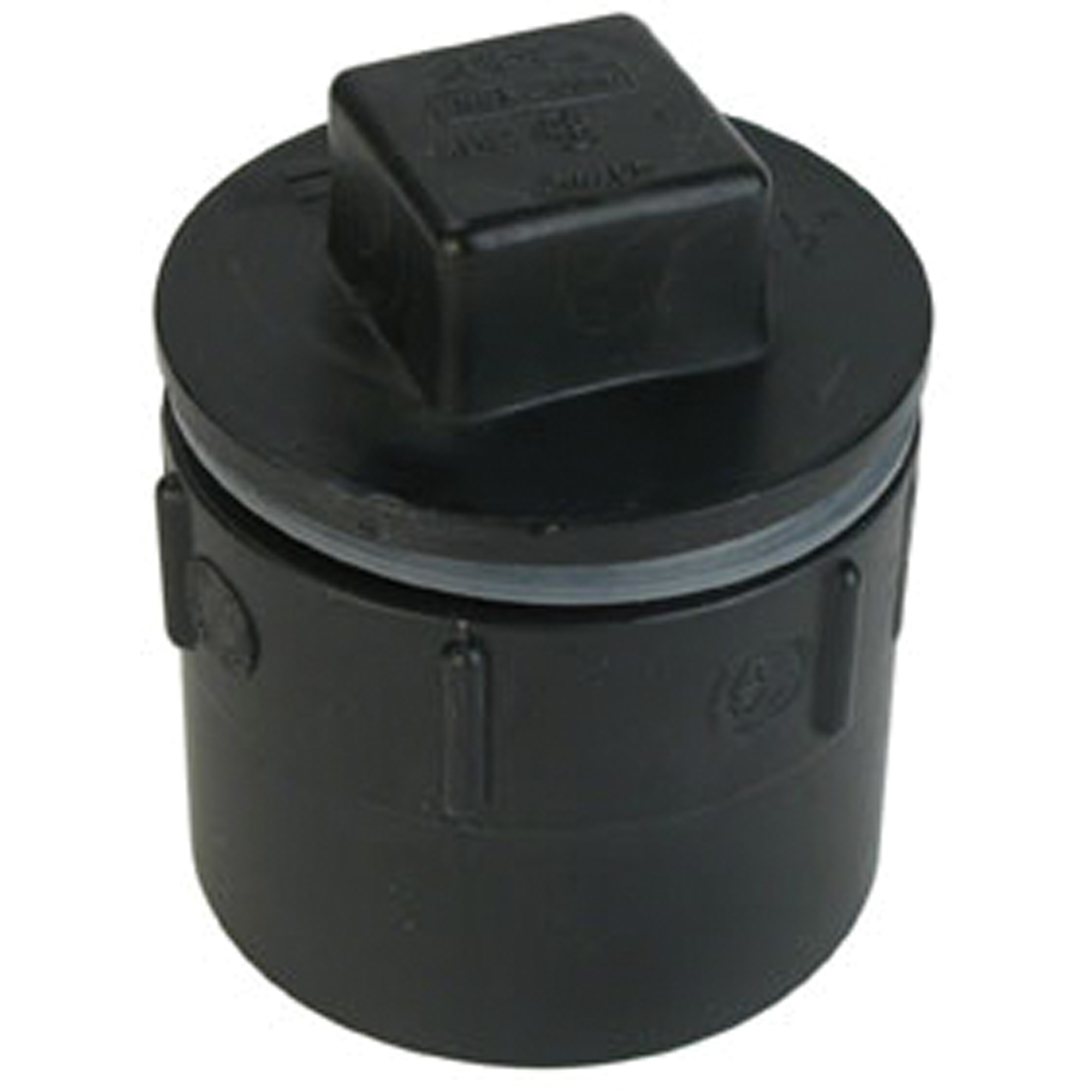 Bow Plumbing Female Adapter with Plug and Gasket, Hub x Plug, 4" Dia ...