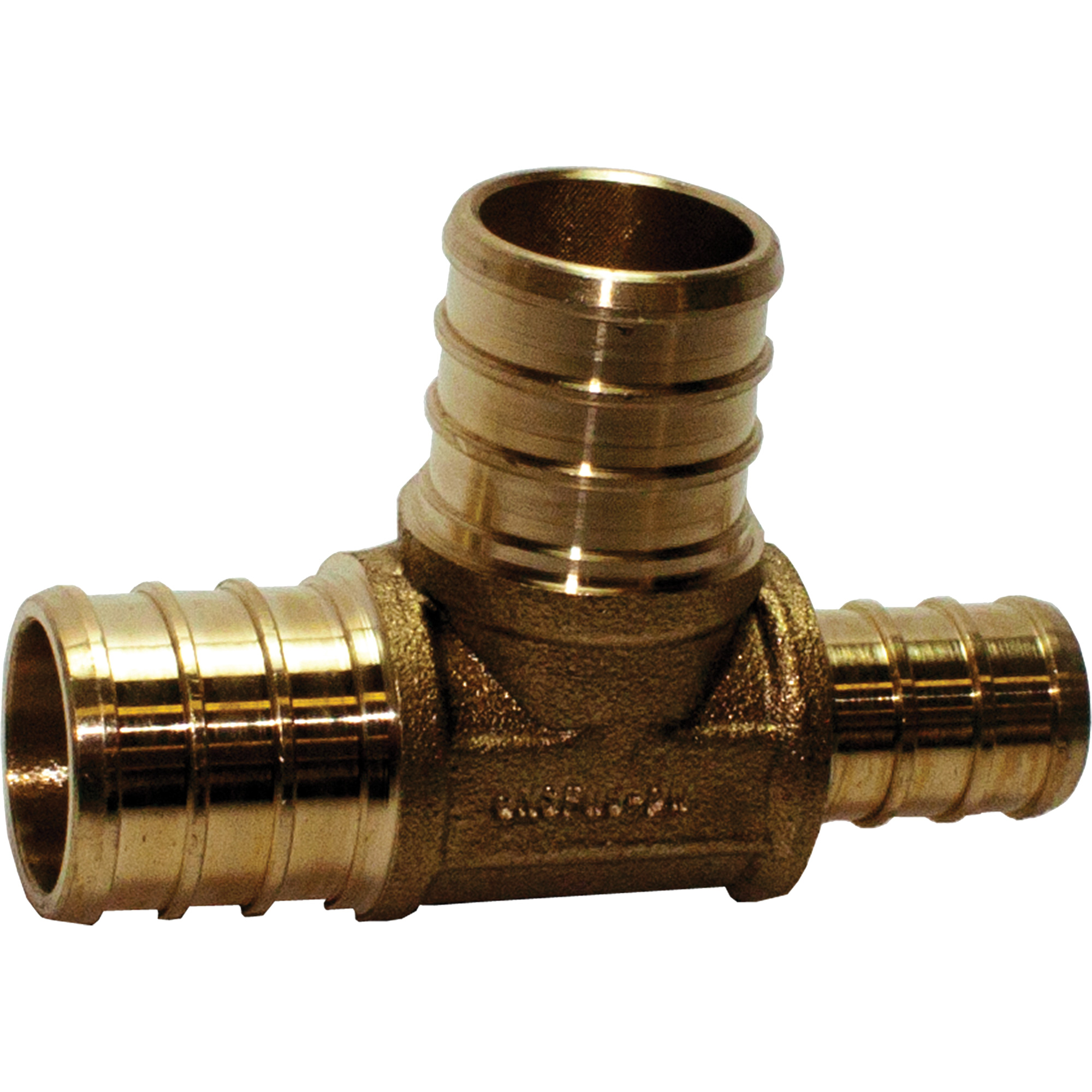 Bow Plumbing Raccord en T sans plomb pour tuyau, Laiton, 3/4" x 1/2" x ...