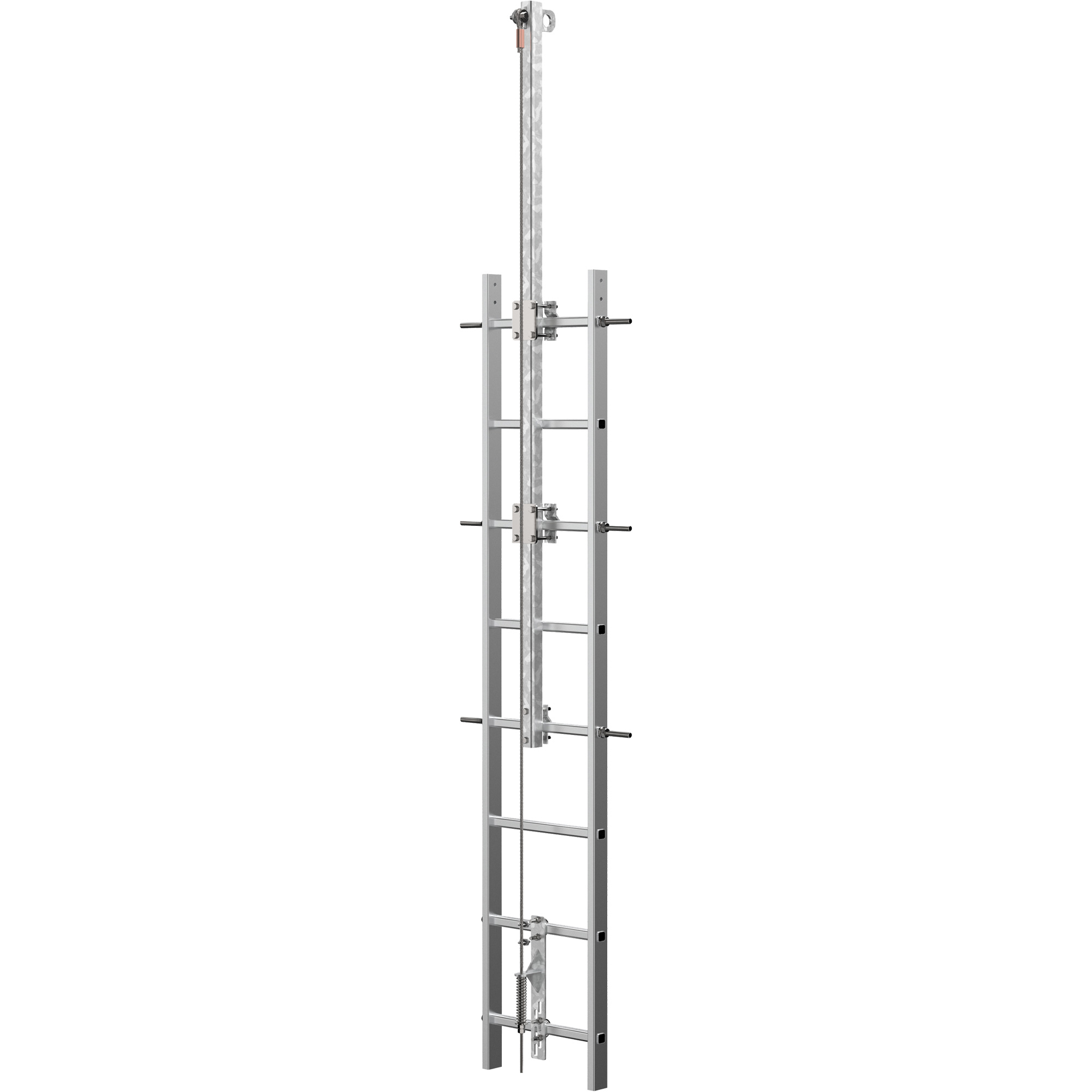 Honeywell Vi-Go Continuous Ladder Climbing Safety System with Automatic ...